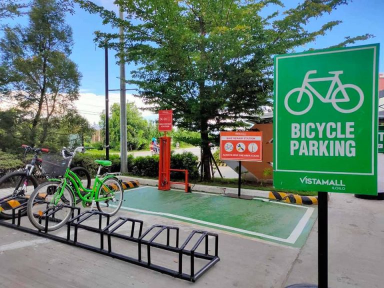 Vista Mall - Additional bike parking facilities put up by Vista Mall to ...